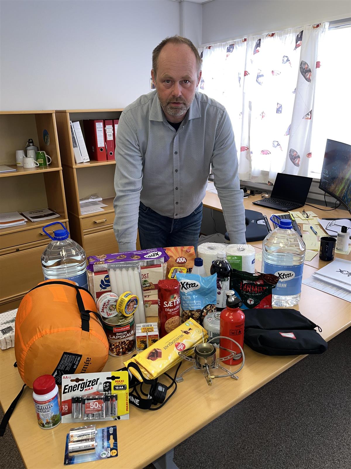 Staten varslar kontroll av beredskapslager i alle private bustader - Bykle kommune